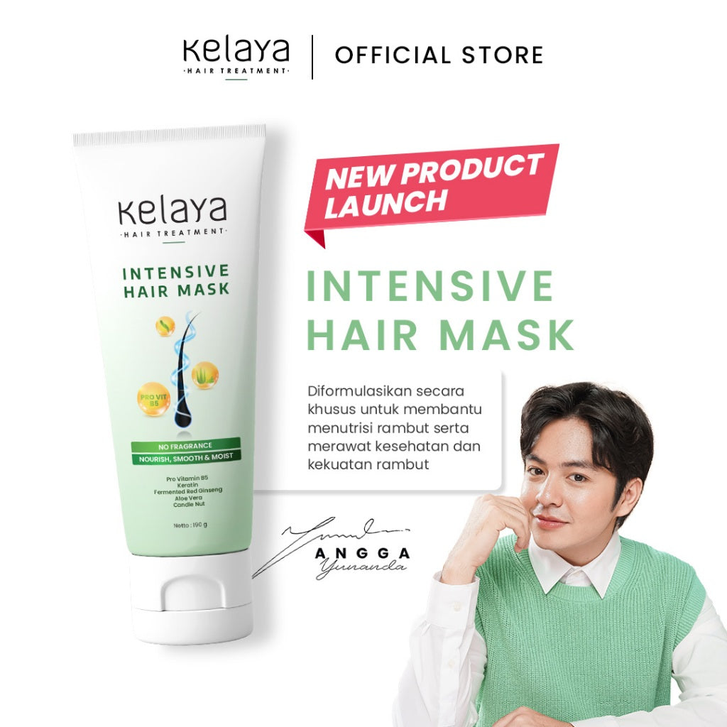 PROMO NEW LAUNCH KELAYA Intensive Hair Mask FREE Hair Mist Sweet Confi
